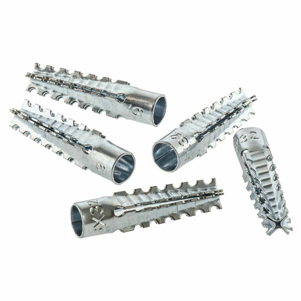 Rawlplug Metal Expansion Wall Plugs (12) Fixing Masonry NEW FIRE ...