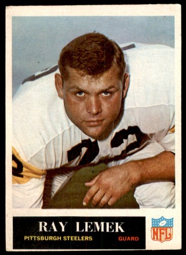 1965 PHILADELPHIA RAY LEMEK PITTSBURGH STEELERS #149 VG | eBay