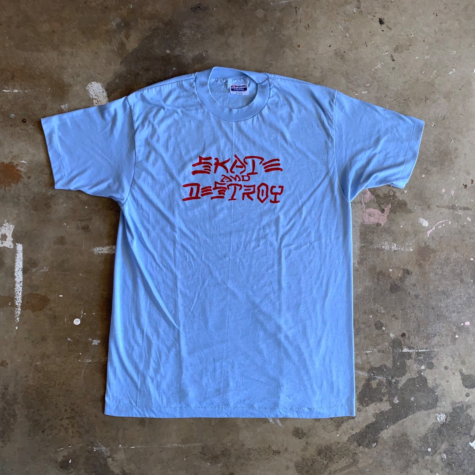 RARE 80s DEADSTOCK VINTAGE THRASHER MAGAZINE "SKATE A… - Gem