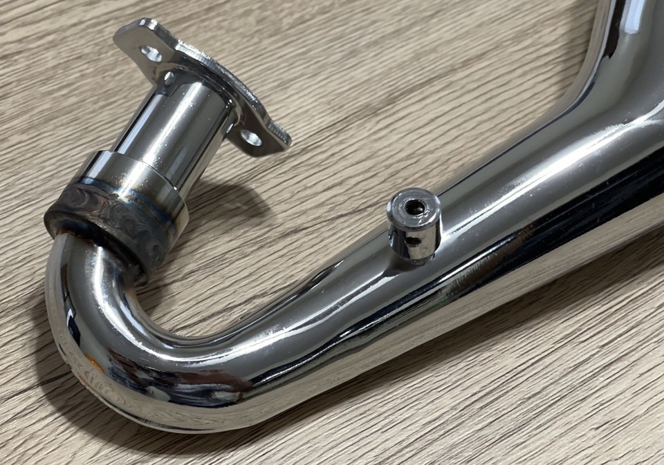 METAL EXHAUST PIPE For Duratrax Firehammer Smartech Carson FG 1/5 RC ...