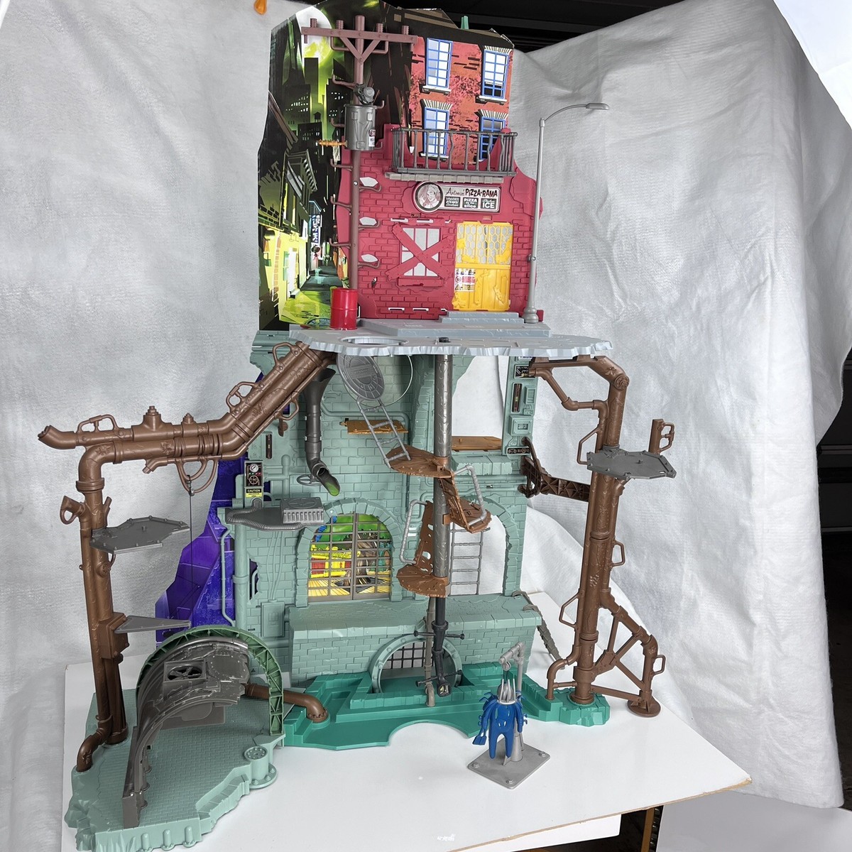 Tmnt Secret Sewer Lair Playset Teenage Mutant Ninja Turtles Movie