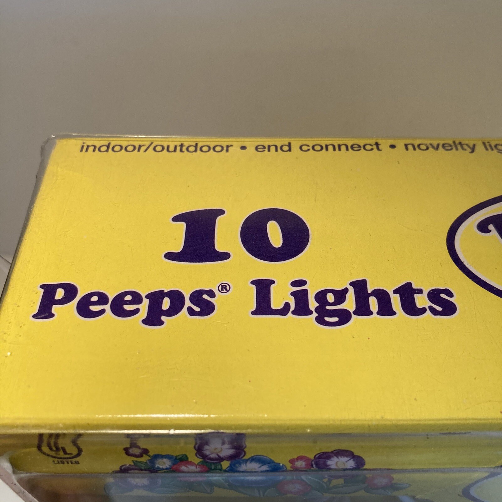 Just Born Peeps Novelty String Camp Lights Indoor/Outdoor 10 Yellow ...