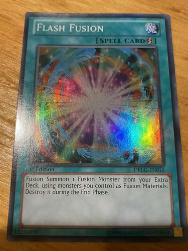 Yugioh Flash Fusion DRLG-En016 NM/M Super 1st | eBay Australia