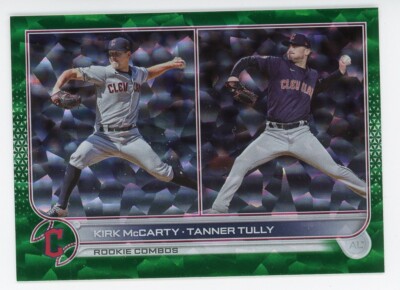 2022 Topps Update KIRK MCCARTY TANNER TULLY GREEN FOIL 164/499 | eBay