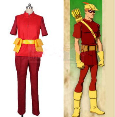 Young Justice Roy Speedy Cosplay Costume Outfit Custom Made :# | eBay