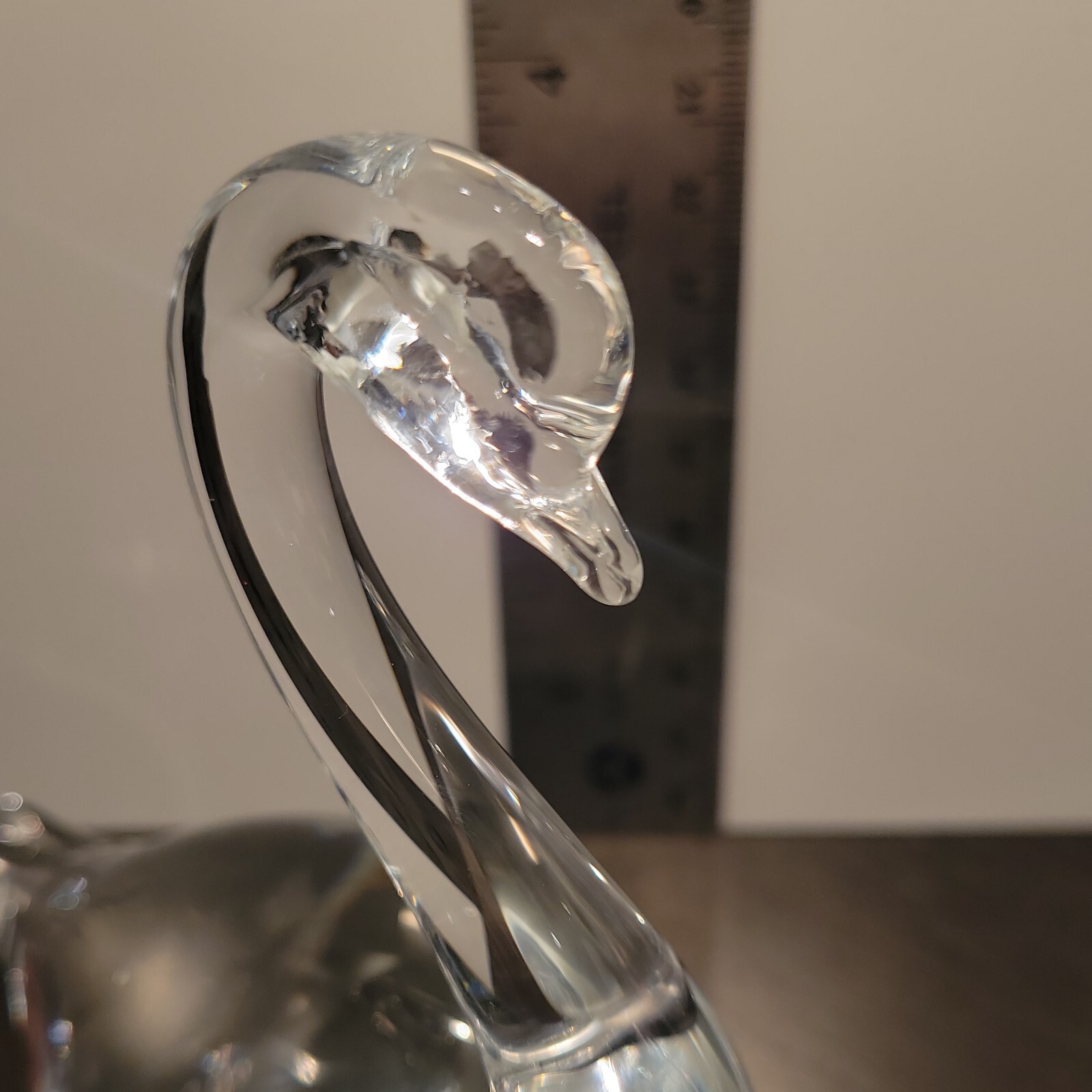 FM Marcoline Art Glass Swan Figurine. Made In Sweden. Signed | eBay