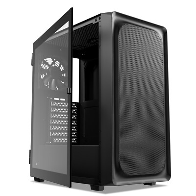 DARKROCK EC2 Black Micro-ATX Mid Tower PC Case Supports 40 Graphics ...
