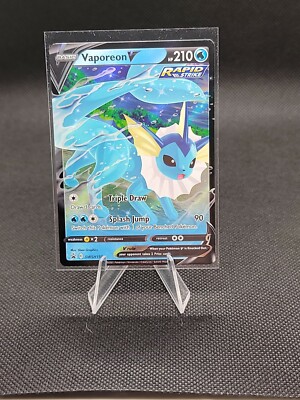 Vaporeon V SWSH150 NM Holo Foil Promo Rare Pokemon Card | eBay