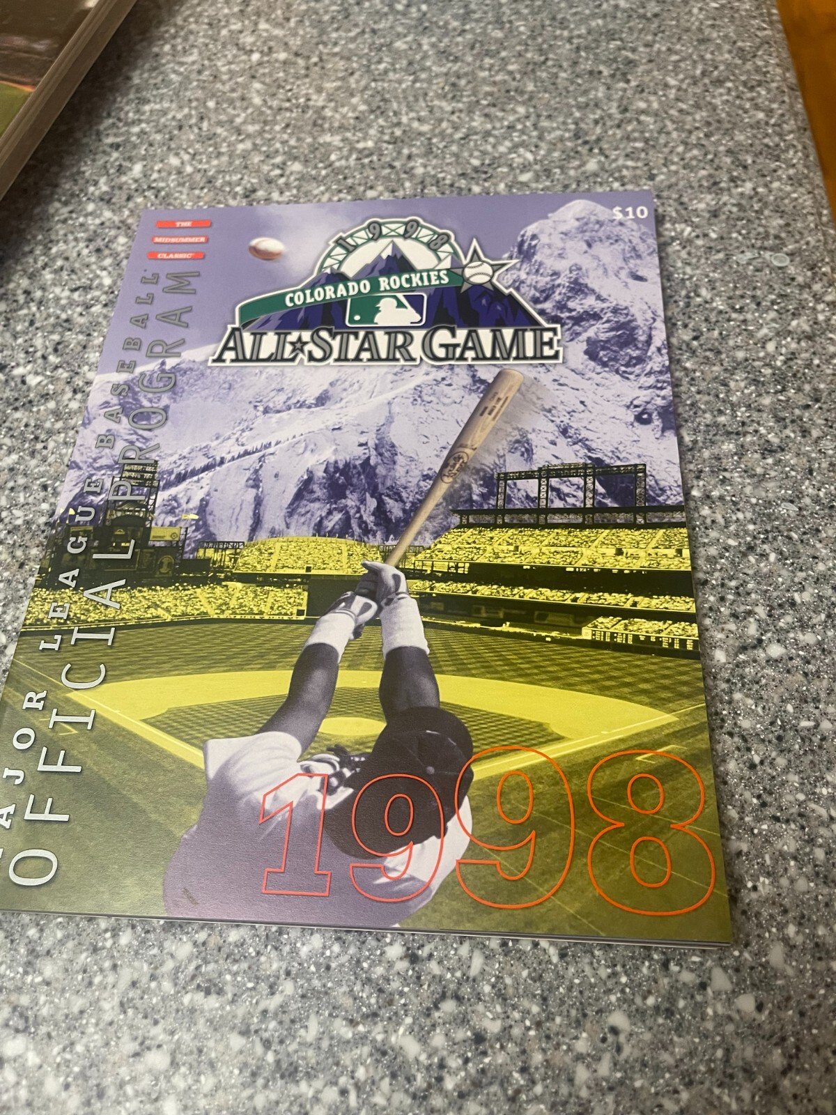 1998 Official MLB All-Star Game Program: Colorado Rockies - NM!! | eBay
