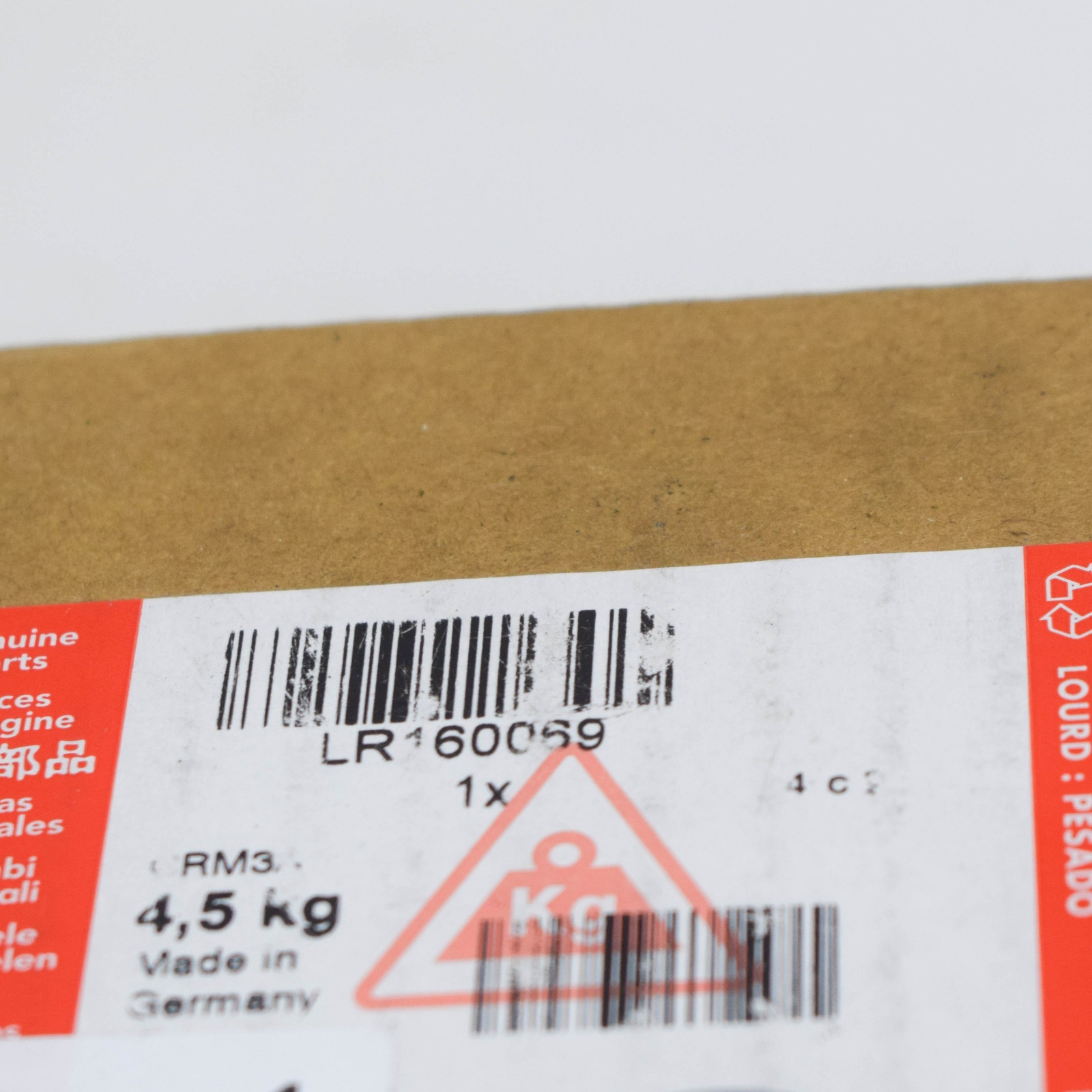 LAND ROVER RANGE ROVER IV L405 Front Wheel Brake Pad LR160069 NEW ...