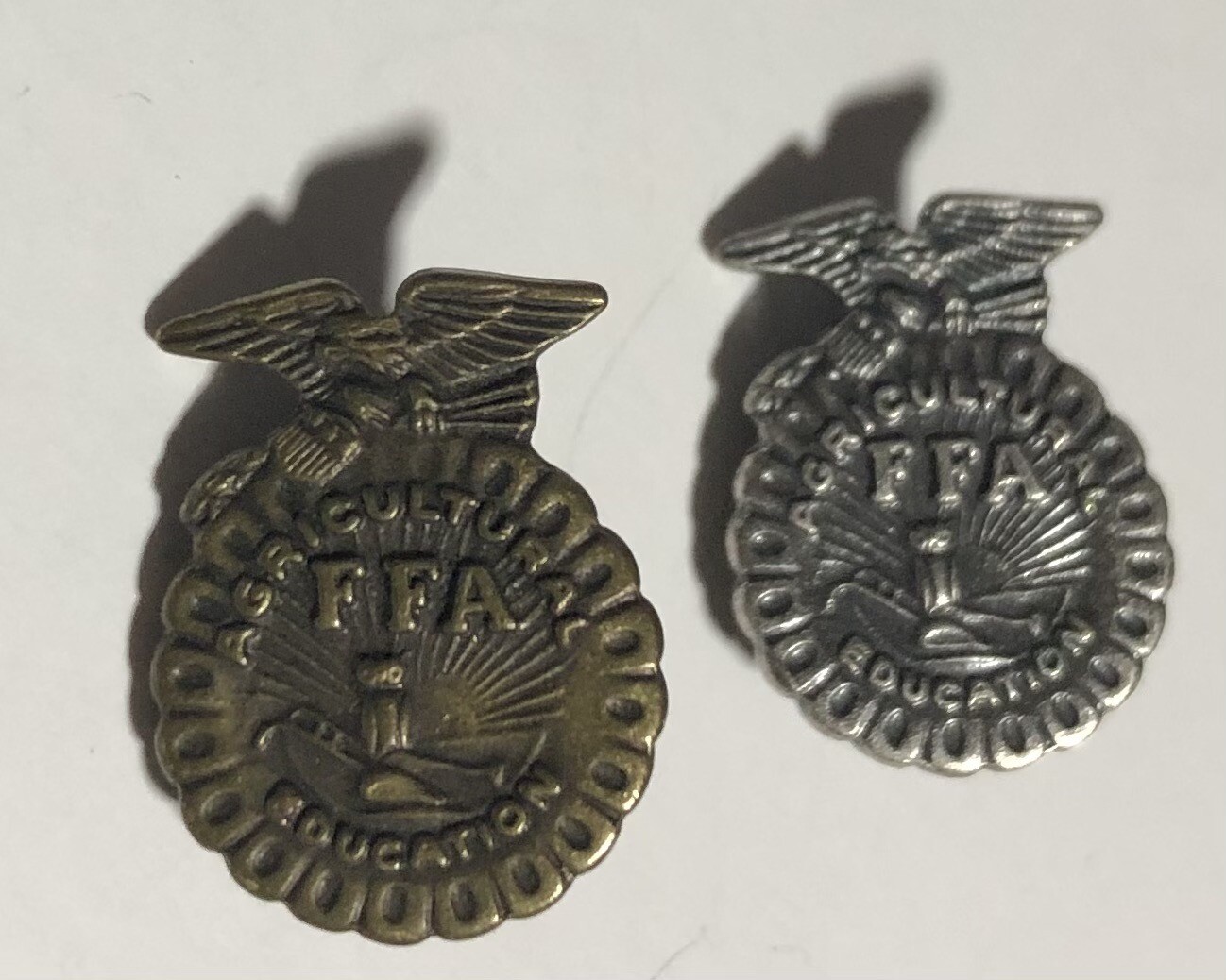 Vtg. FFA Future Farmers America Agricultural Education Eagle Pins Lot ...