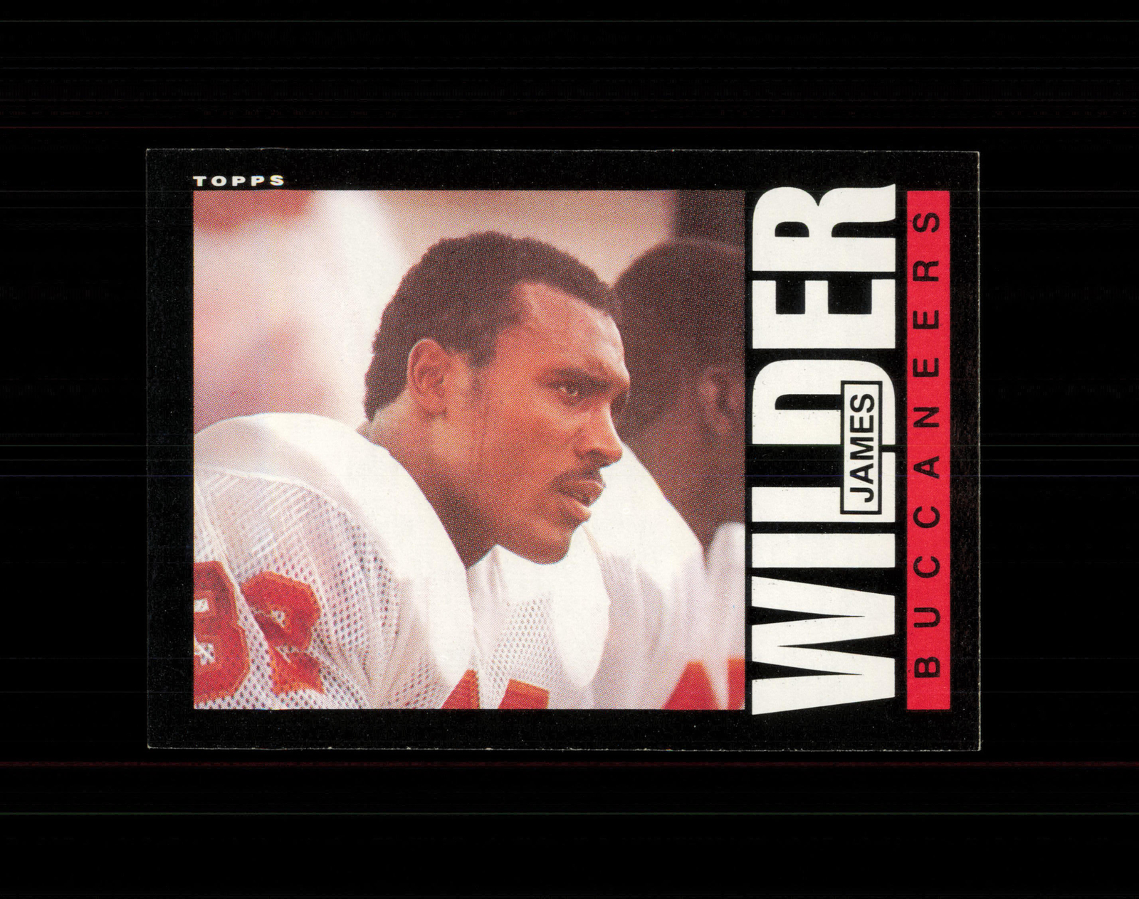 1985 Topps Football #176 James Wilder Tampa Bay Buccaneers | eBay