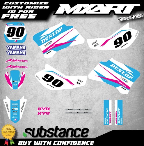 Full Custom Graphic Kit G FORCE F STYLE fits Yamaha TTR 90 decals ...