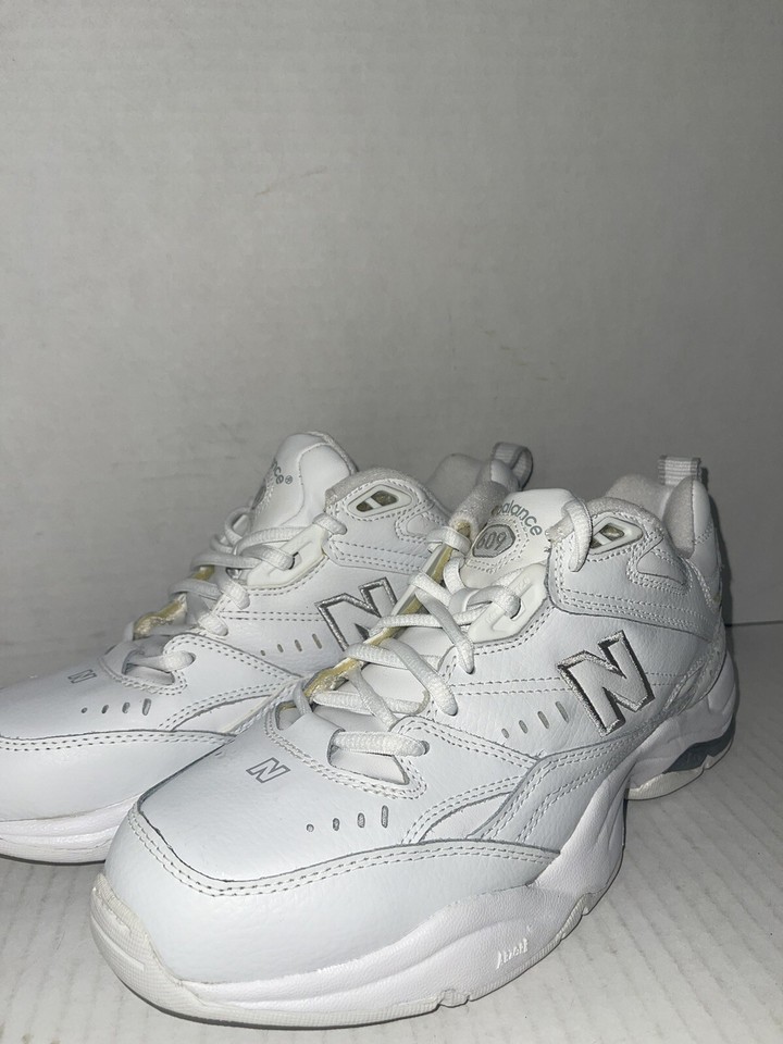 NEW BALANCE Men's 609 MX609AW SNEAKERS BRAND NEW SIZE 7.5 WHITE ON ...