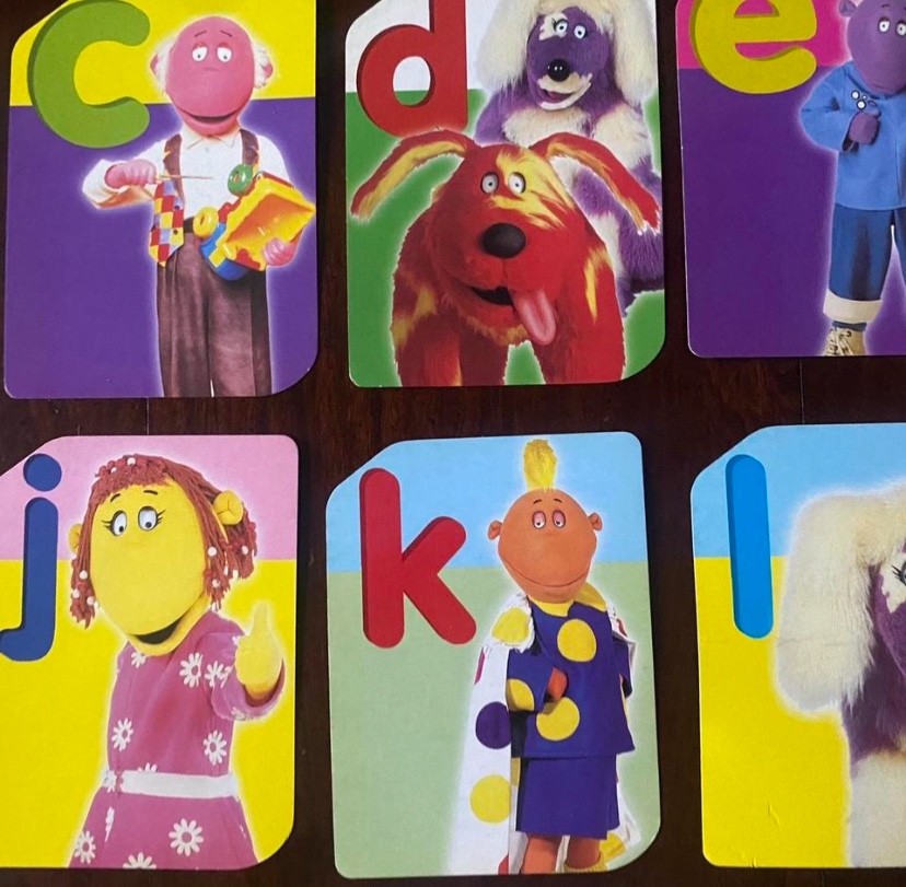 Tweenies flashcards Cbeebies 2006 A-Z complete alphabet magazine & TV ...