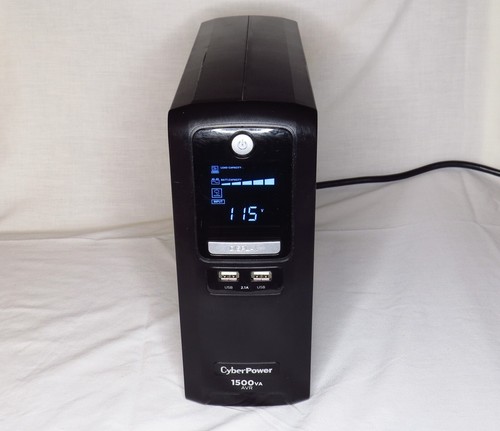 CyberPower Battery Backup 1500VA AVR LX1500GU 900W - Working with ...