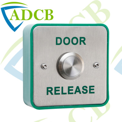 EBSS02-DR Stainless Steel Exit Button Vandal Resistant Interior Door ...