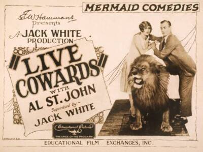 Live Cowards Poster Al St John 1926 Old Movie Photo | eBay Australia