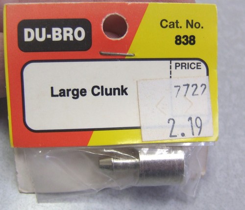 Genuine NOS DU-BRO Large Clunk #838 FOR RC FUEL TANKS USA | eBay