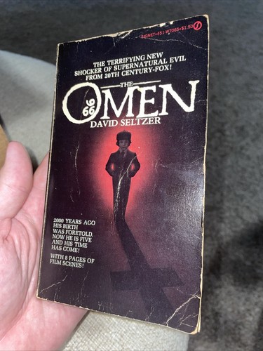 The OMEN by David Seltzer 1976 First Signet Printing Paperback | eBay