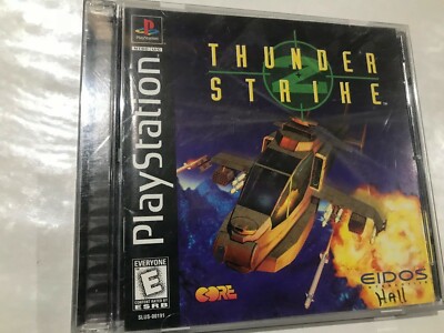 Thunderstrike 2 (Sony PlayStation 1, 1995) complete 743175952117| eBay