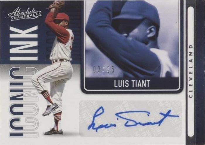 2022 Panini Absolute - Iconic Ink Luis Tiant #II-LT Retail /25 (AU) for ...