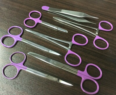 Set of 7 Pieces Basic Minor Surgery Instruments Kit Surgical. | eBay