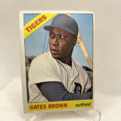 1966 Topps #362 Gates Brown | eBay