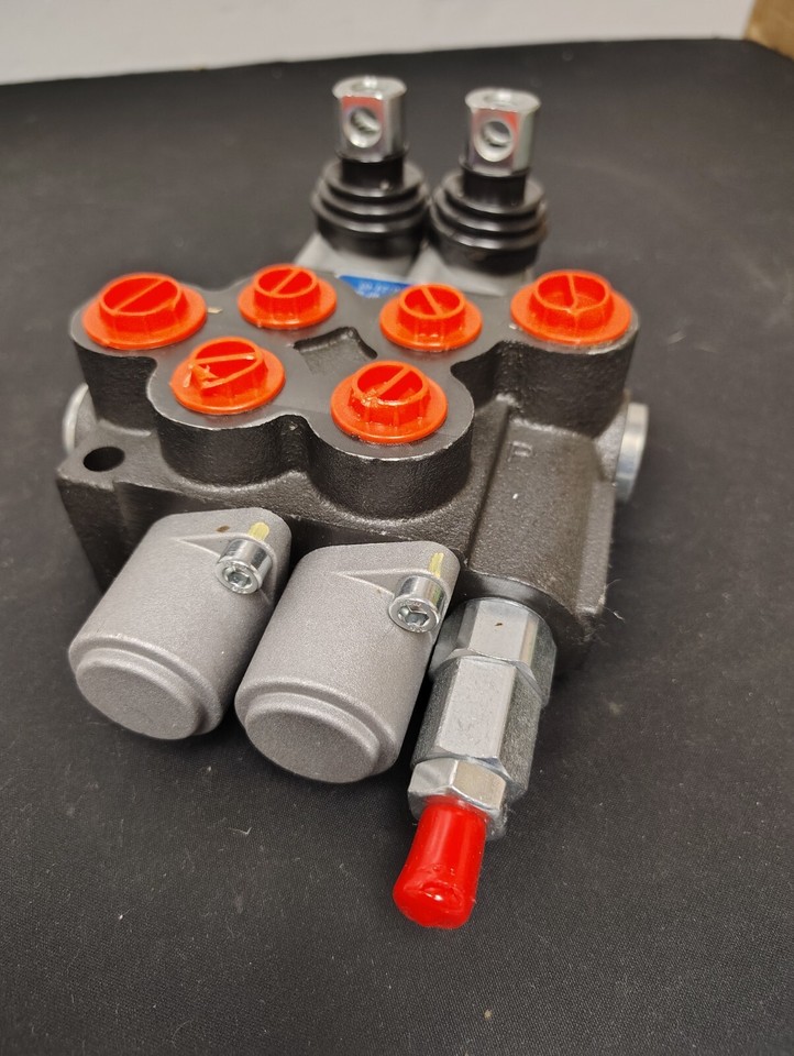 Hydraulic Directional Control Valve 2 Spool Tractor Loader P40-20T ...