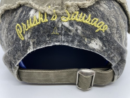 Pruskis Market Adkins Texas Cap Hat Adult Adjustable Camo Distressed ...