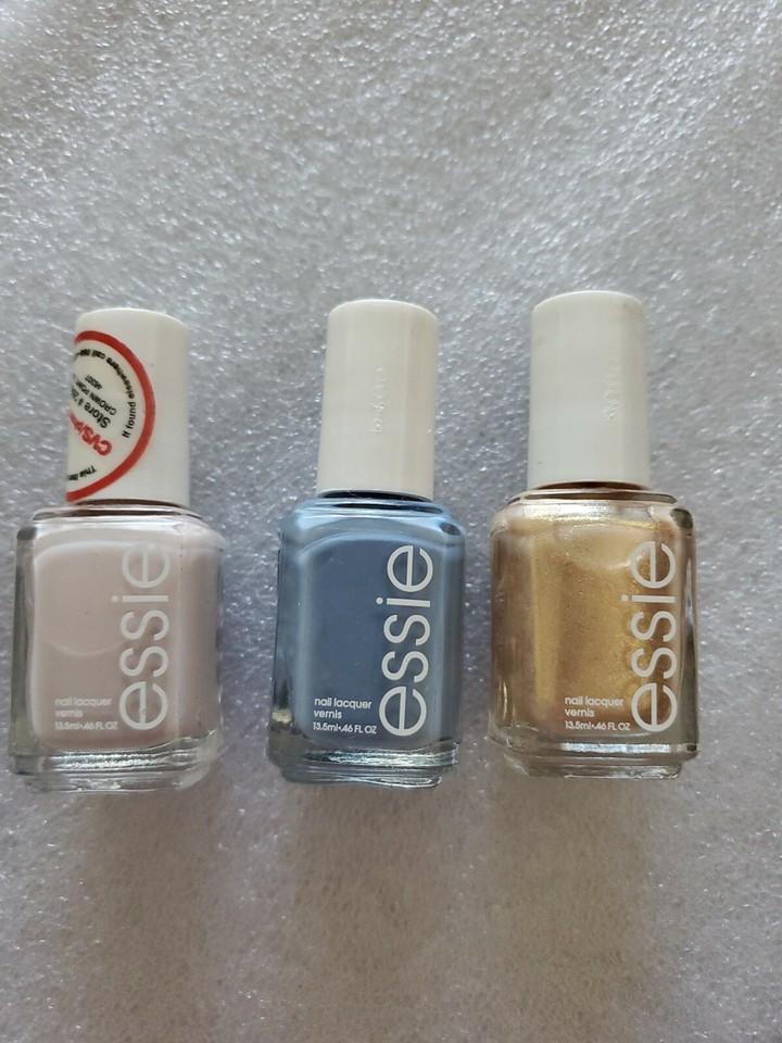 3 ESSIE WHOLESALE Nail (1936) As if, (1025)Mani Thanks, (072)Lighten ...