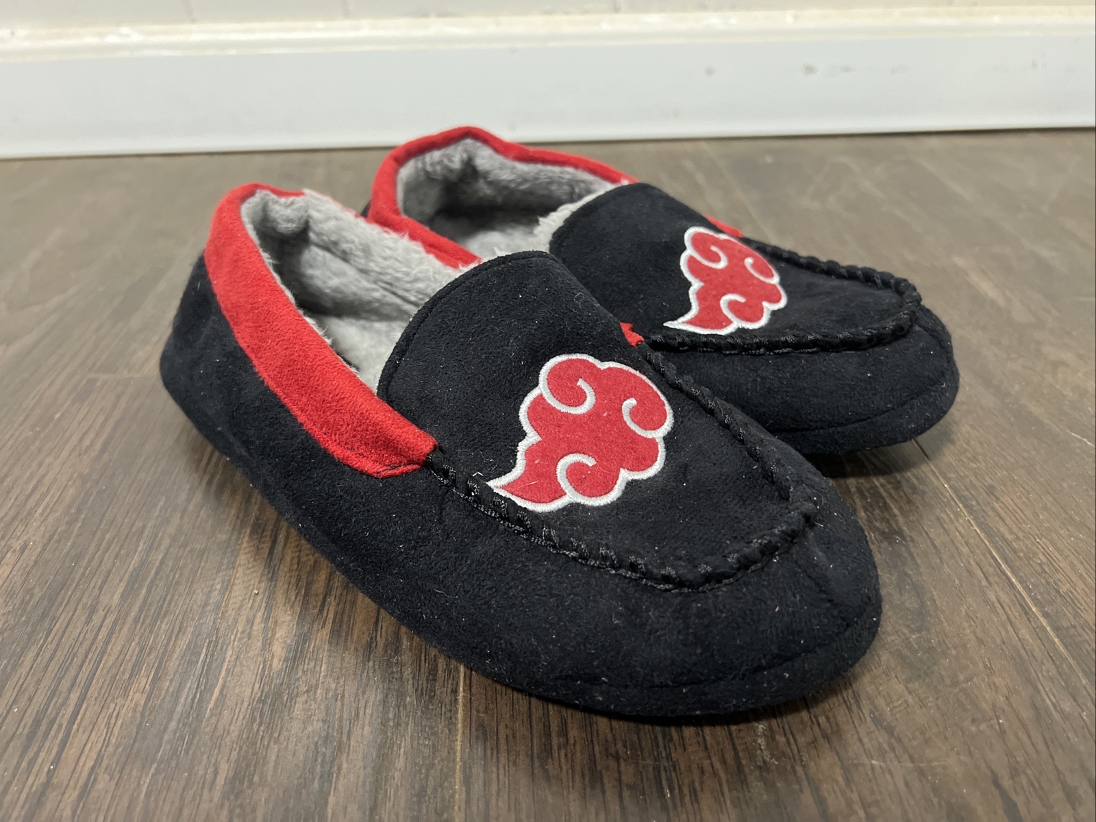 Akatsuki Naruto Slippers Size S/M Shonen Jump Naruto Shippuden | eBay