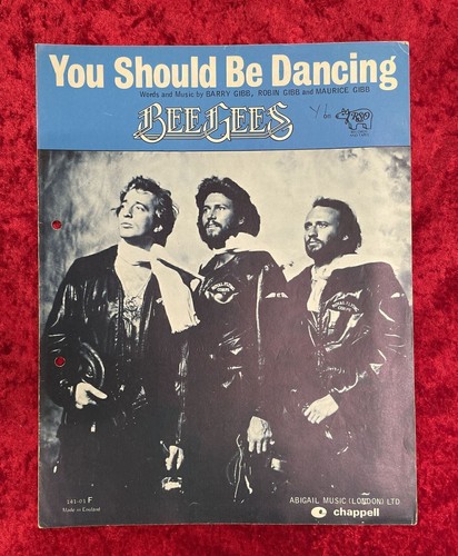 You Should Be Dancing - Bee Gees | Music Sheet. MC10 | eBay UK