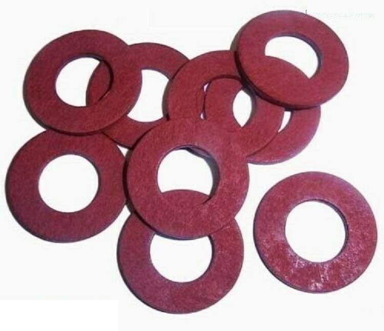 M16 RED FIBRE FLAT SEALING WASHER WASHERS NON CONDUCTIVE STANDARD ...