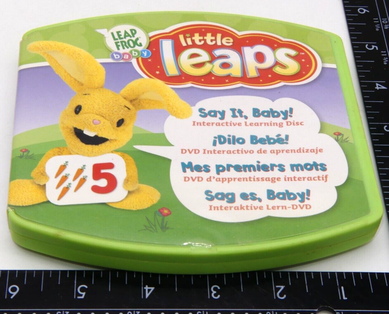 LeapFrog Baby Little Leaps Say It Baby Bunny Interactive Learning DVD ...
