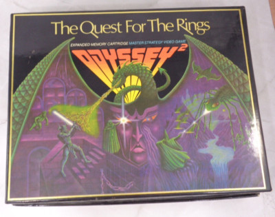 The Quest for the Rings (Odyssey 2/Videopac, 1981) Complete in Box | eBay