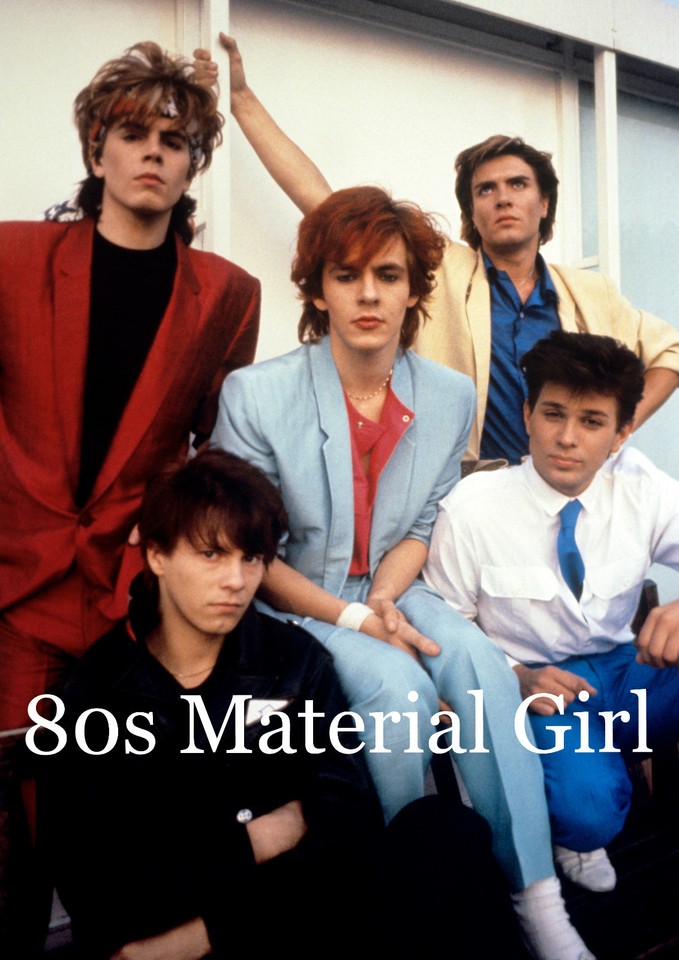 80s Party Decoration Pack of ten 80s Pop Stars and Bands Posters A4 ...