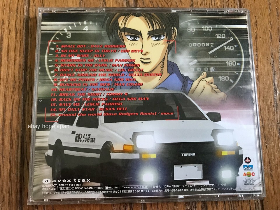Super Eurobeat Dave Rodgers Initial D D-Selection CD 1998 | eBay
