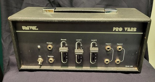 Univox Pro Verb U3R Reverb Unit | eBay