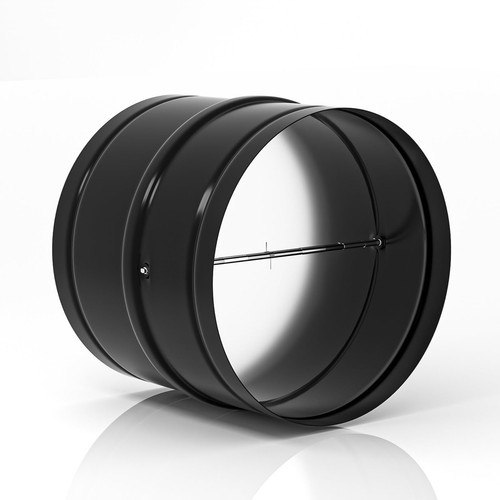 6 Inch Backdraft Damper Duct Draft Stopper One-Way Airflow Ducting ...