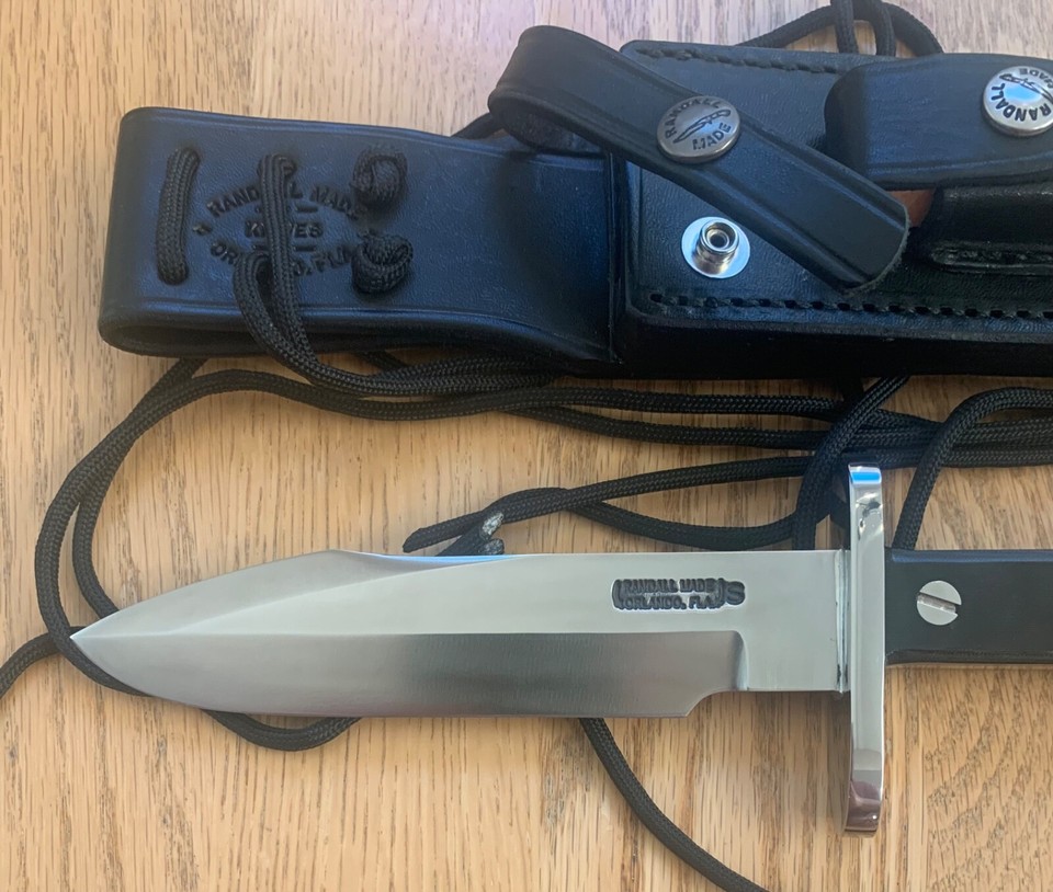 RANDALL ASTRO #17-5 1/2" SS BLADE KNIFE NEVER USED W/ SHEATH BT 1 | eBay
