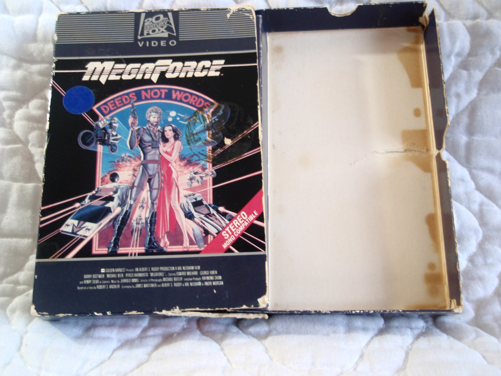 MEGAFORCE VHS BIG BOX 80'S SCI-FI ACTION HAL NEEDHAM BARRY BOSTWICK HENRY SILVA 86162118234| eBay