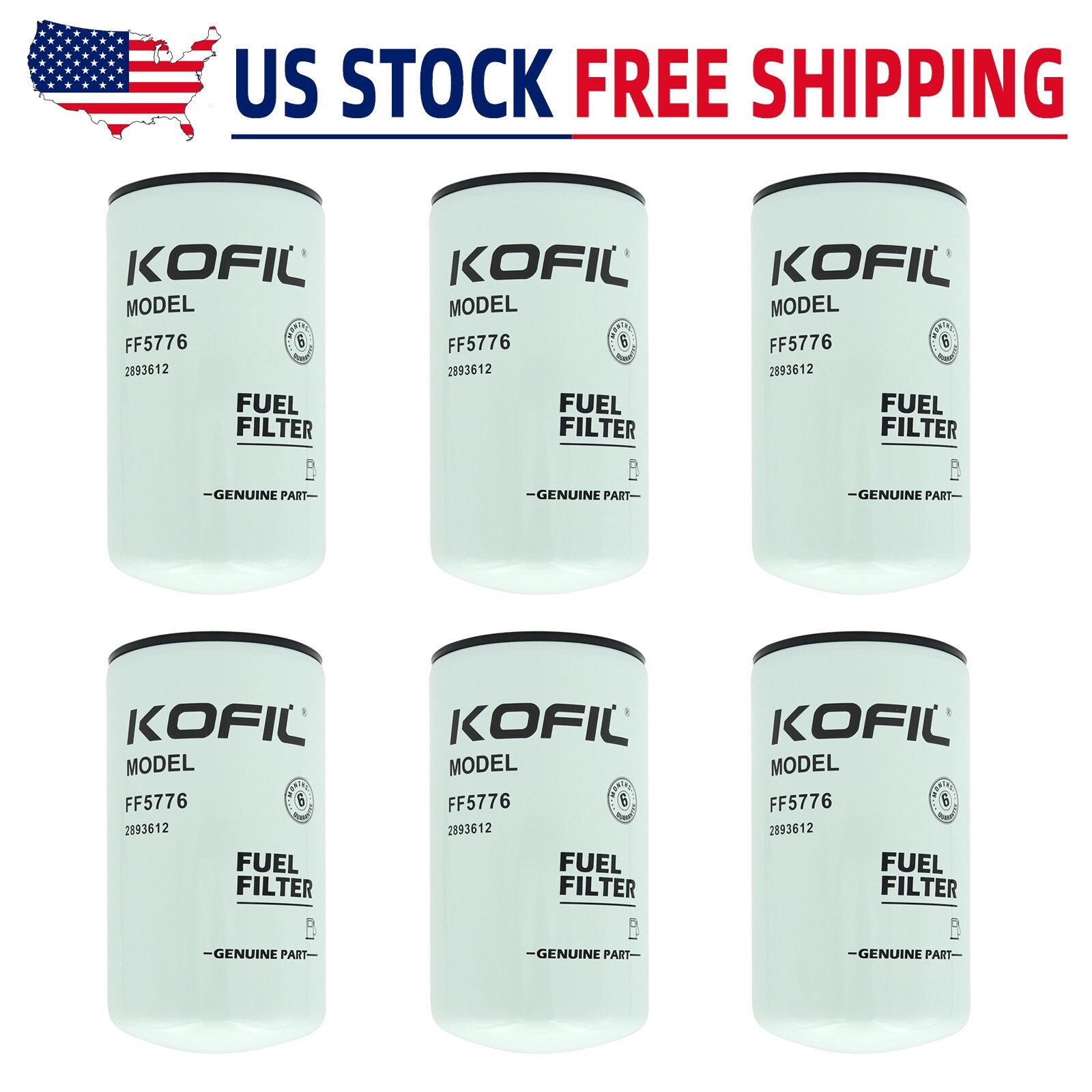 FLEETGUARD FF5089 - Fuel filter cross reference