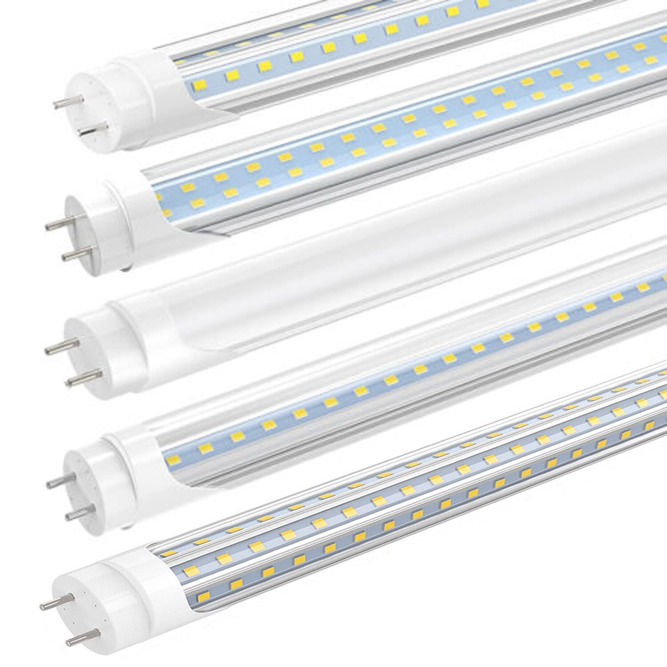 T8 4FT 22W~60W LED Tube Light Bulbs G13 Bi-Pin 4Foot LED Shop Lights ...