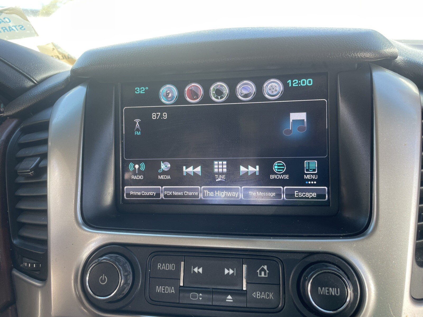 2015-2020 Chevrolet GMC Tahoe Suburban Yukon OEM Infotainment Display ...