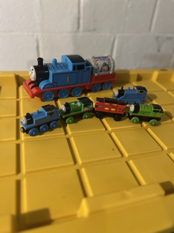 Thomas & Friends Wooden Railway Brio UK Percy Train Tank Engine GUC And ...
