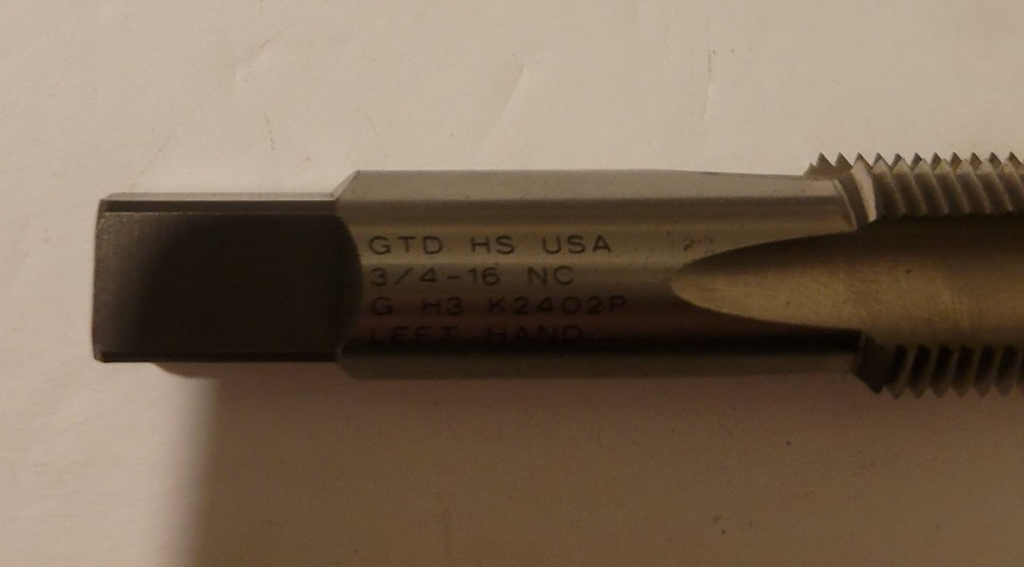 GTD 3/4 - 16 NC G H3 Left Hand Tap | eBay
