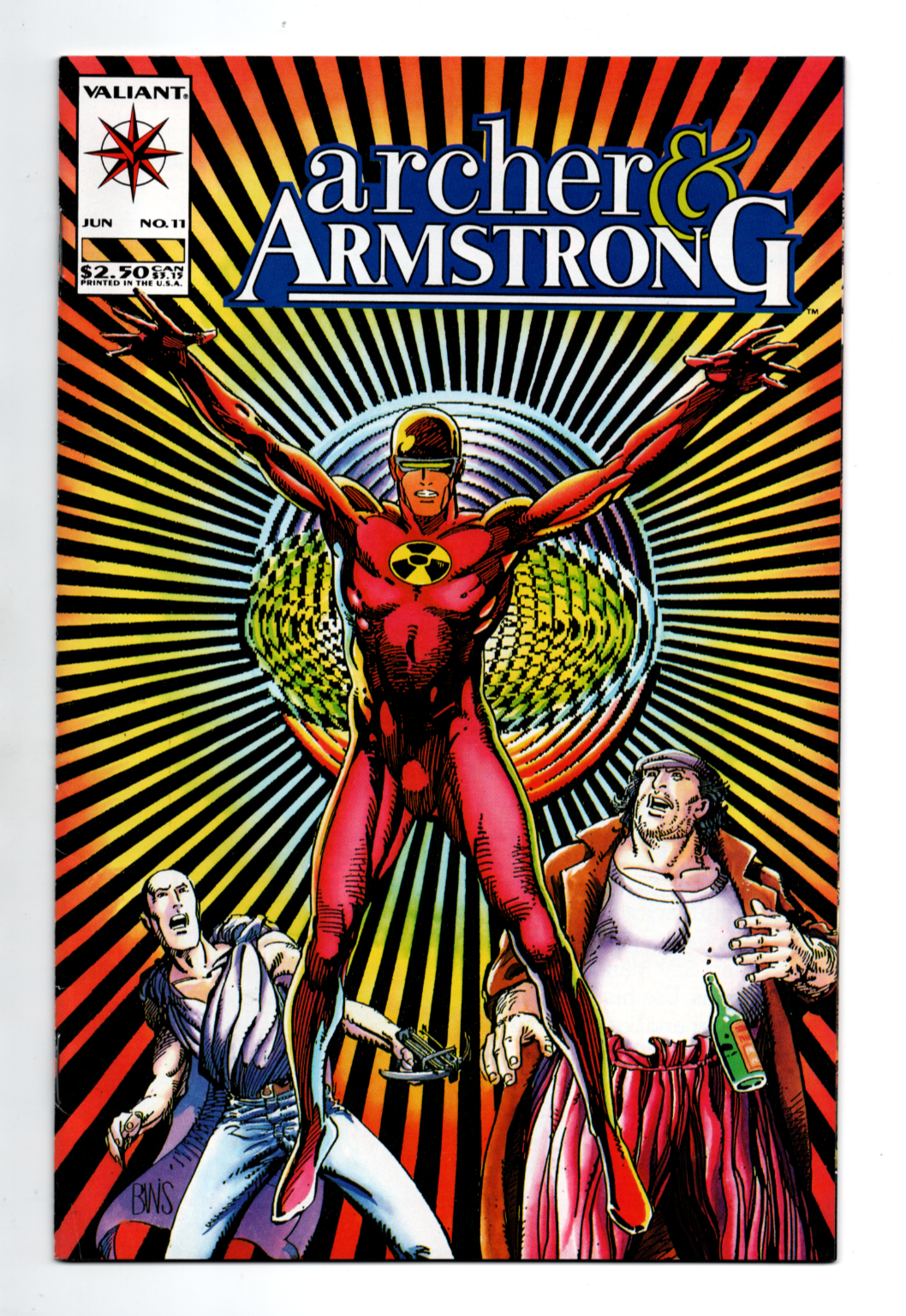 Archer & Armstrong #11 Vol 1 Valiant Comics 1992 Sleeved & Boarded | eBay