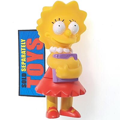 The Simpsons Burger King UK LISA figure original 2001 PVC vinyl | eBay