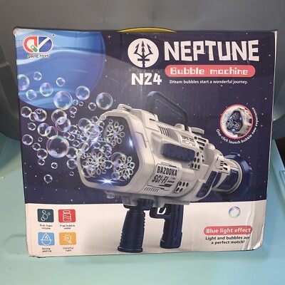 neptune bubble machine NZ4 One- Click Launch Bubble Effect And Blue ...